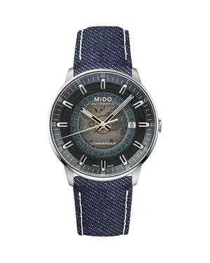 MIDO Commander Automatic Watch - Blue