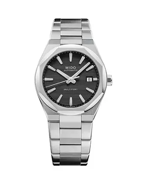 MIDO Multifort 8 One Crown Watch - Black