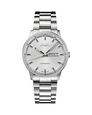MIDO Commander Datoday Automatic Watch - Silver