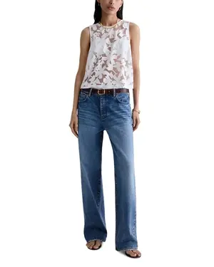 Ag Emilee Sheer Top