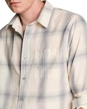 Vince Townes Plaid Shirt - Blanco/hawk