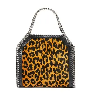 Stella McCartney Falabella Mini Tote - Leopard Print