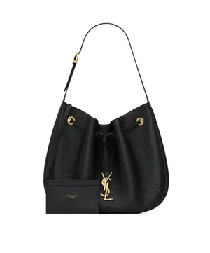 Saint Laurent Vii Logo Plaque Shoulder Bag