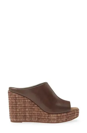 Brunello Cucinelli Leather Espadrille Wedge Sandals