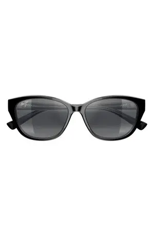 Maui Jim Cat Eye Sunglasses - Black