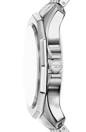 DIESEL® Stinger Bracelet Watch With Sunray Dial - Green/silver