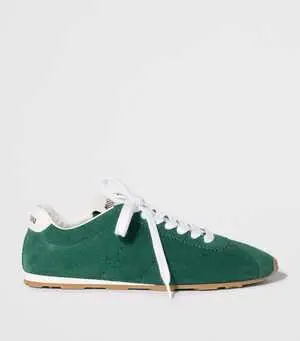 Miu Miu Suede Plume Sneakers