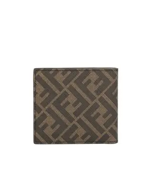 Fendi Ff Monogram Bi-fold Wallet