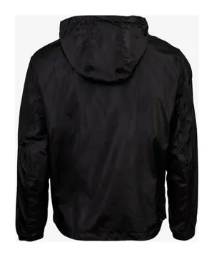 Armani Exchange Logo Patch Hooded Jacket