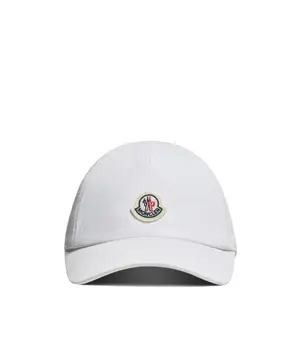 Moncler Baseball Cap - White