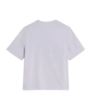 Maison Kitsuné Crewneck T-shirt With Embroidered Logo