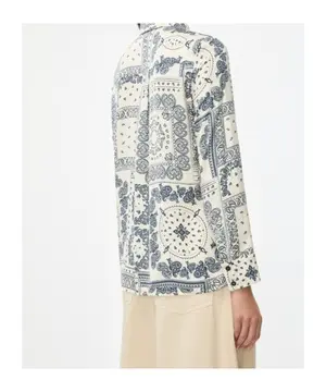 IBLUES Paisley Print Straight Fit Shirt