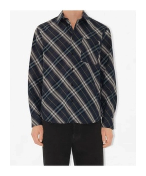 Burberry Long Sleeved Checked Shirt