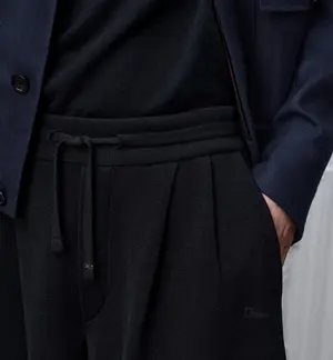 Dior Embroidered Drawstring Shorts