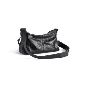 Balenciaga Le City Moto Small Shoulder Bag - Black