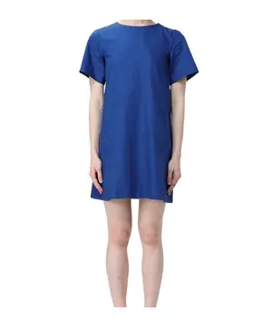 Max Mara Crewneck Short Sleeve Dress