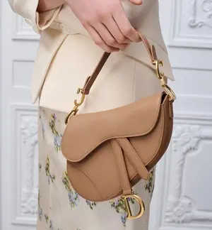 Dior Small Saddle Bag With Strap