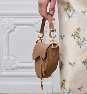 Dior Small Saddle Bag With Strap