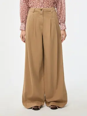 IBLUES Wide-leg Darts Trousers