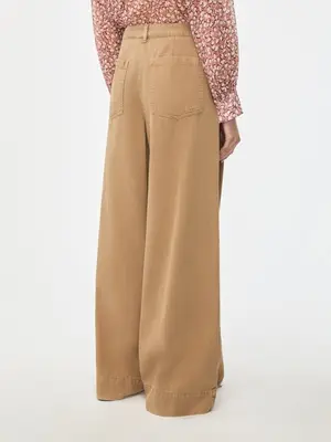 IBLUES Wide-leg Darts Trousers