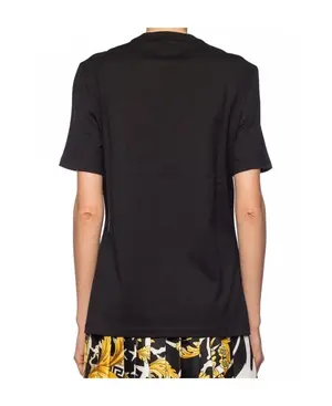 Versace Embroidered Logo T-shirt