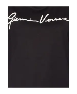 Versace Embroidered Logo T-shirt