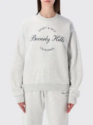 SPORTY  RICH Sporty & Rich Beverly Hills Crewneck Sweatshirt