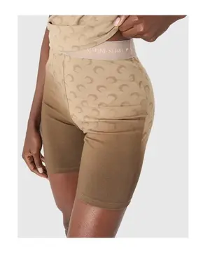 MARINE SERRE All Over Moon Print Shorts