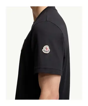 Moncler Mon Duck Logo Patch Crewneck T-shirt