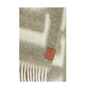 Loewe Scarf In Wool And Mohair