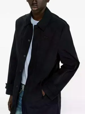 DIESEL® Crinkled Trench Coat