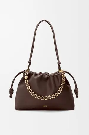 Loewe Large Flamenco Shoulder Bag - Brown