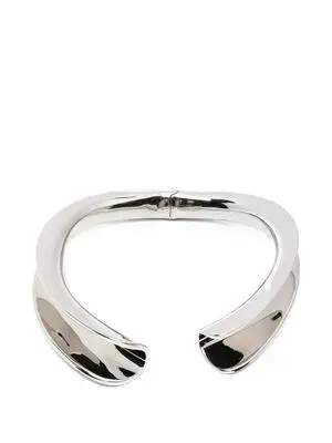 ARMARIUM Sculptural Torchon Necklace - Silver
