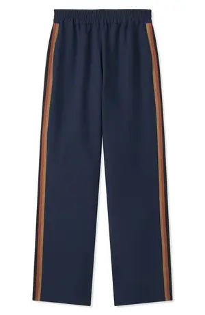 LK BENNETT Cecile Stripe Wide Leg Pants