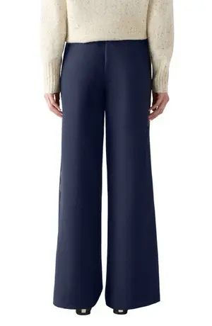LK BENNETT Cecile Stripe Wide Leg Pants