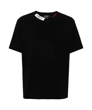 Dsquared2 Logo-embroidered T-shirt