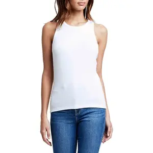 L'Agence Nia Racerback Tank - White