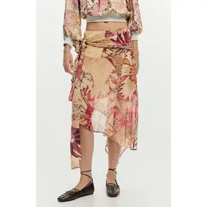 Desigual Asymmetrical Bottoms For Women