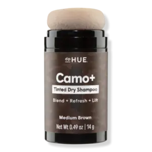 DPHUE Camo+ Tinted Dry Shampoo Powder - Medium Brown