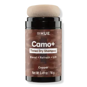 DPHUE Camo+ Tinted Dry Shampoo Powder - Copper