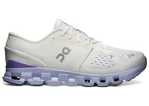 On X 4 Athletic Shoes - Ivory/thistle