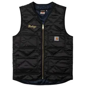Carhartt Wip X Bodega Hard Days Work Quilted Vest - Black