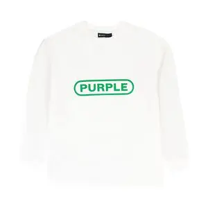 PURPLE BRAND Textured Jersey Long-sleeve Tee