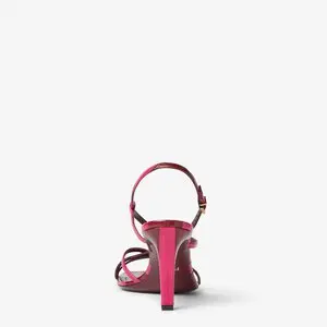 Fendi Strappy Sandals - Red