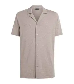 Hanro Casuals Short-sleeve Shirt - Beige