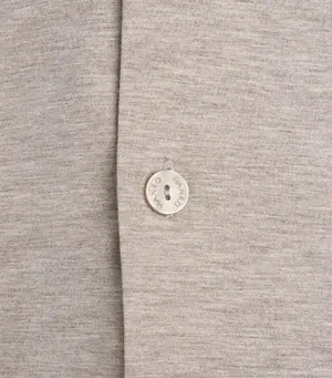 Hanro Casuals Short-sleeve Shirt - Beige