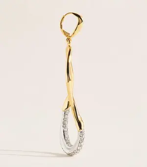 Alexis Bittar Plated Solanales Crystal Drop Earrings - Gold