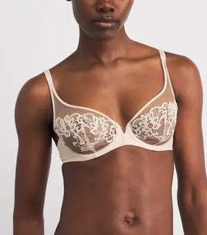 Simone Perele Embroidered Saga Plunge Bra