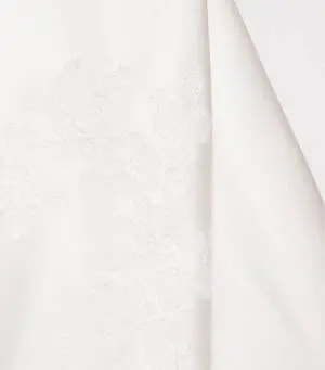 Carine Gilson Silk Lace-trim Slip Dress