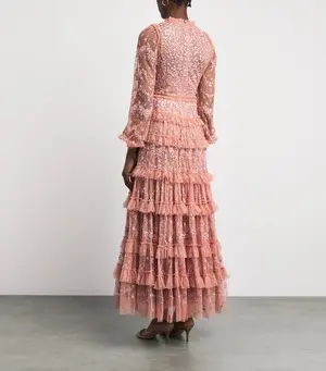 NEEDLE & THREAD Blossom Lace Gown